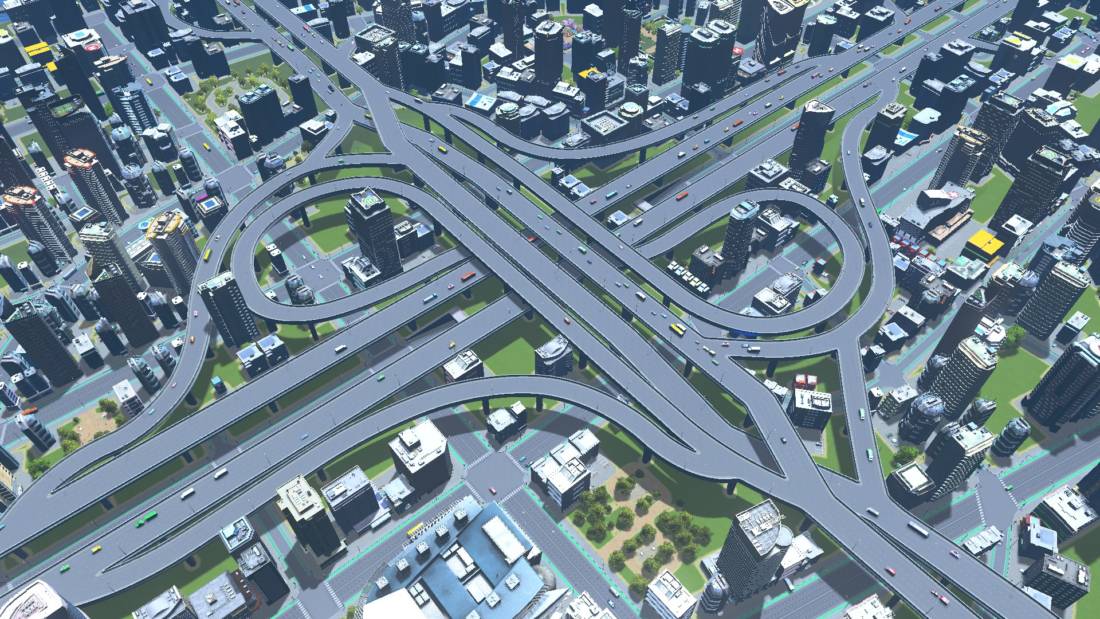 高速道路の建設を楽しもう | Cities:Skylines 街づくりコンテスト